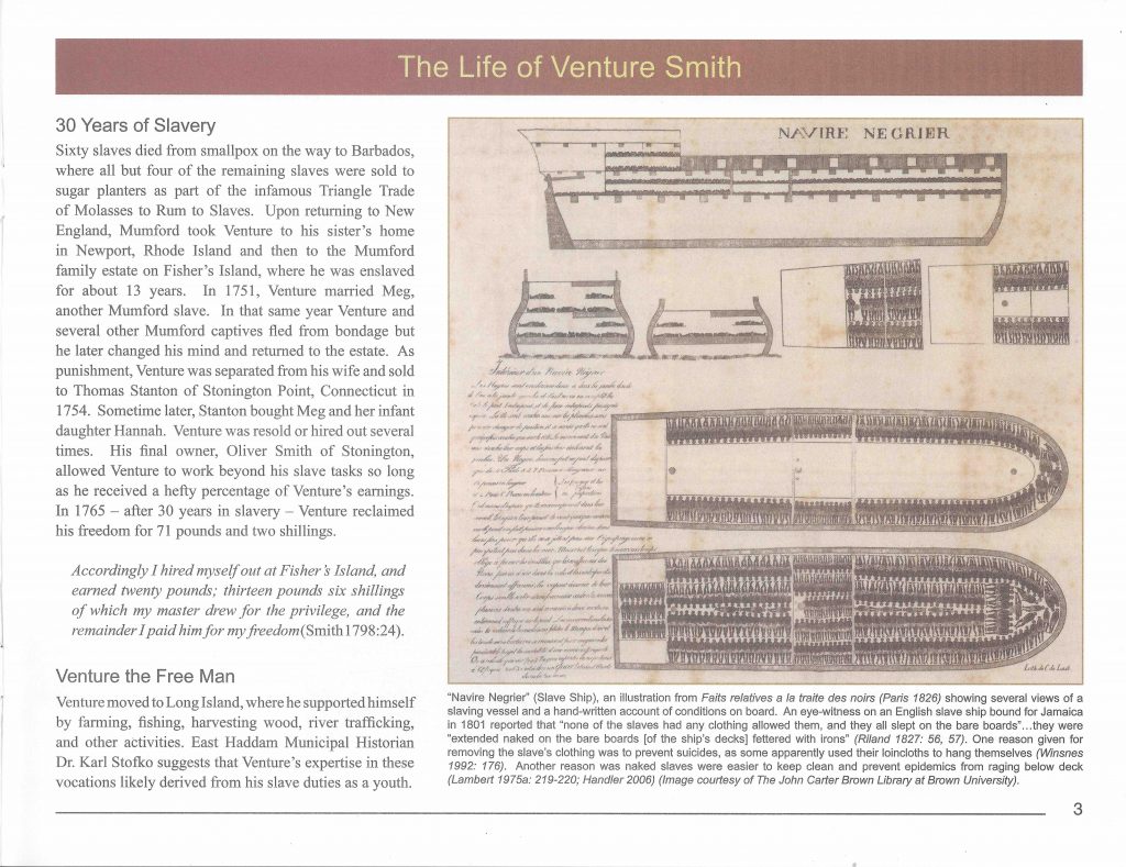 VS Homestead Resource – Venture Smith’s Colonial CT