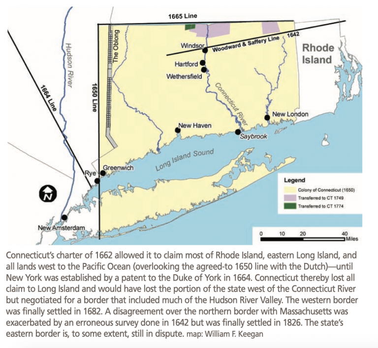 Connecticut’s Colonial Boundaries – Venture Smith’s Colonial CT